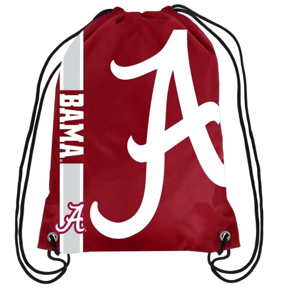 Bags | Alabama Crimson Tide Bama Drawstring Backpack | Poshmark